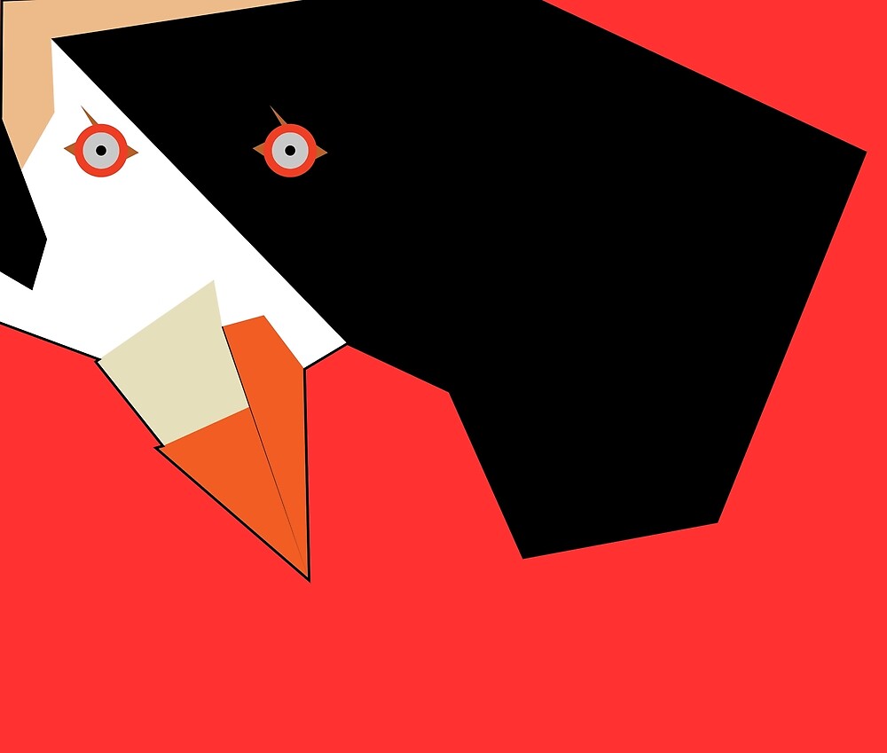 "Asymmetric mask looks clearly stylish and amazing" by YuRobotick ...