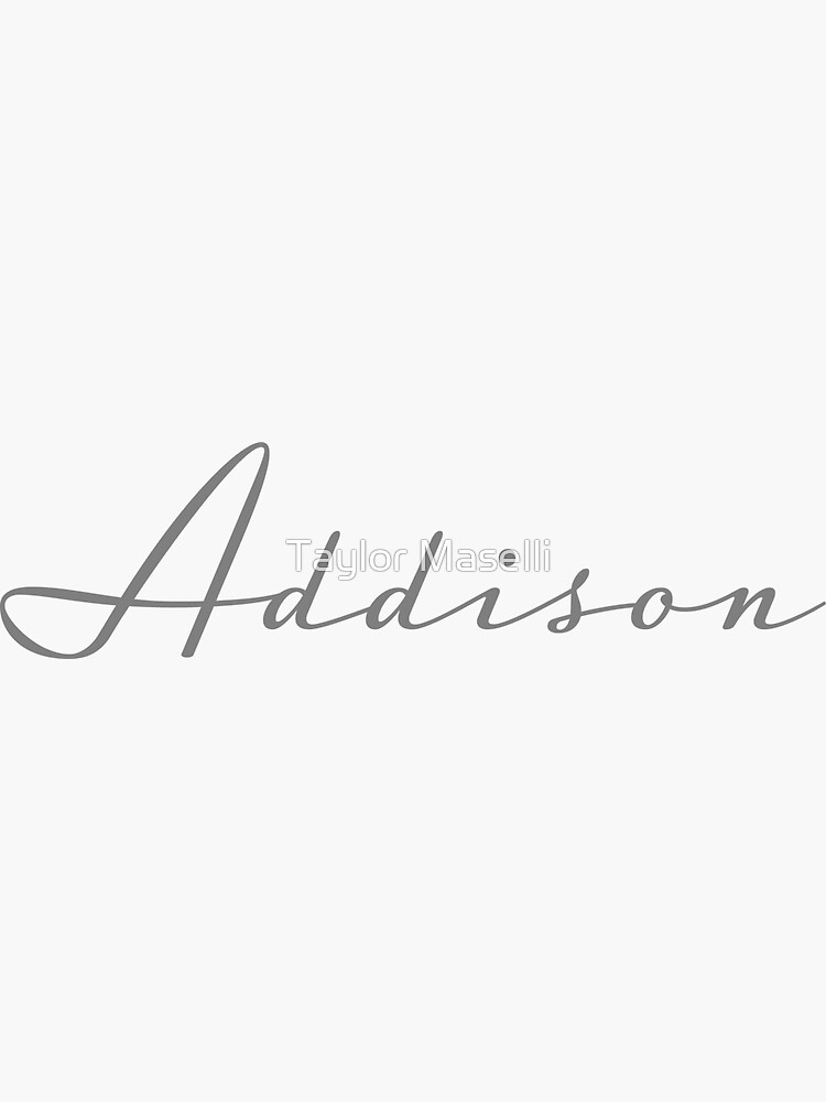 "addison grey" Sticker for Sale by Tselli13 | Redbubble