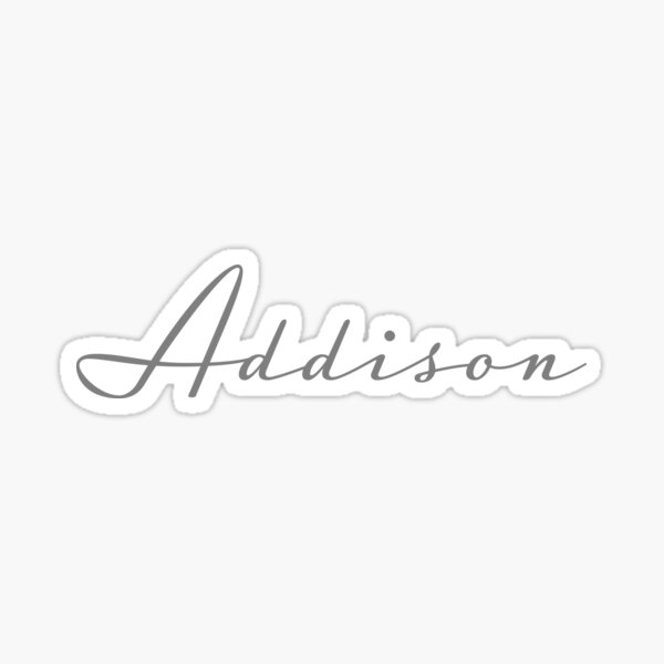 "addison grey" Sticker for Sale by Tselli13 | Redbubble