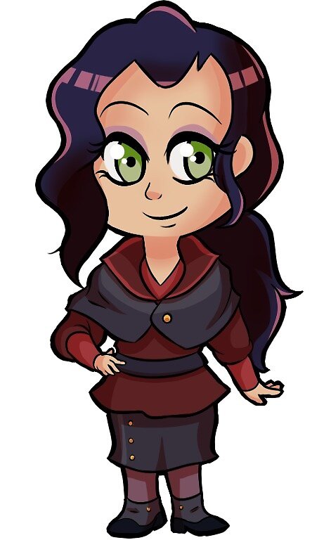 "Book 4 Chibi Asami" by teacupkitty | Redbubble