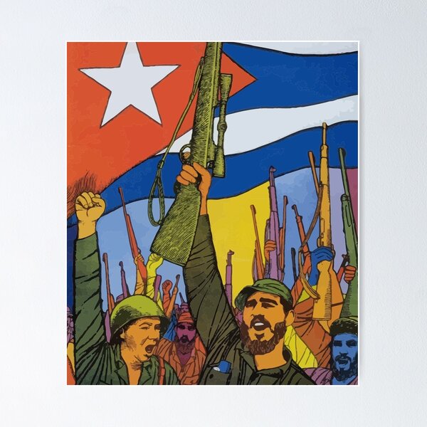 Fidel Castro Revolutie Poster Fidel Castro Poster Etsy België