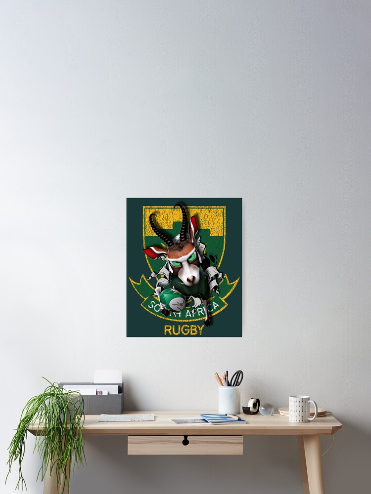 "Springbok vs Protea" Poster for Sale by Simply Saffa | Redbubble