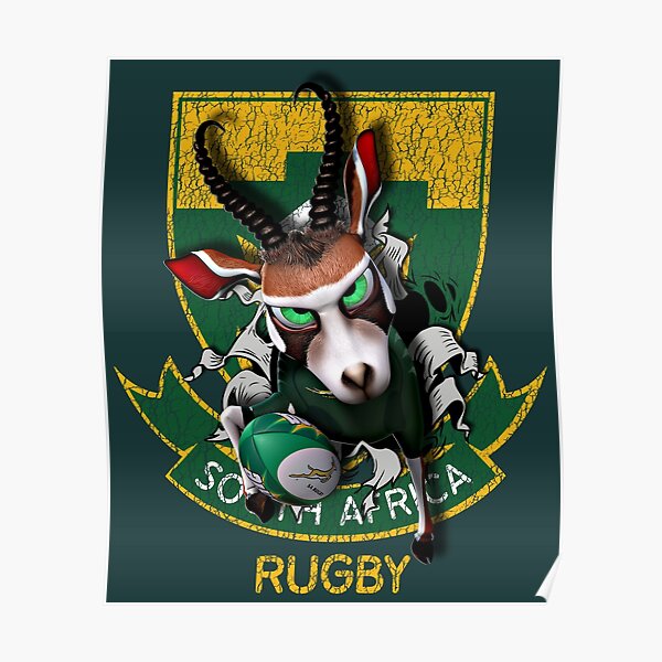 "Springbok vs Protea" Poster by ZA-ffer | Redbubble