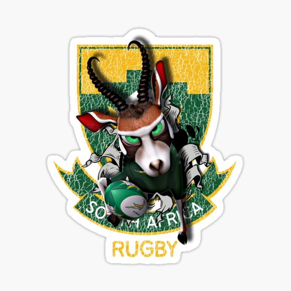 "Springbok vs Protea" Sticker for Sale by ZA-ffer | Redbubble