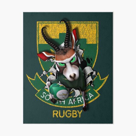 "Springbok vs Protea" Art Board Print for Sale by Simply Saffa | Redbubble