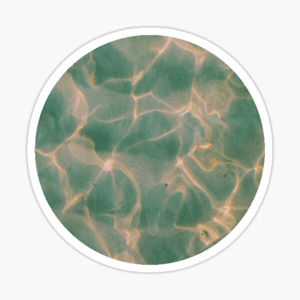 "Pool Waves Aesthetic " Sticker for Sale by ees2808 | Redbubble