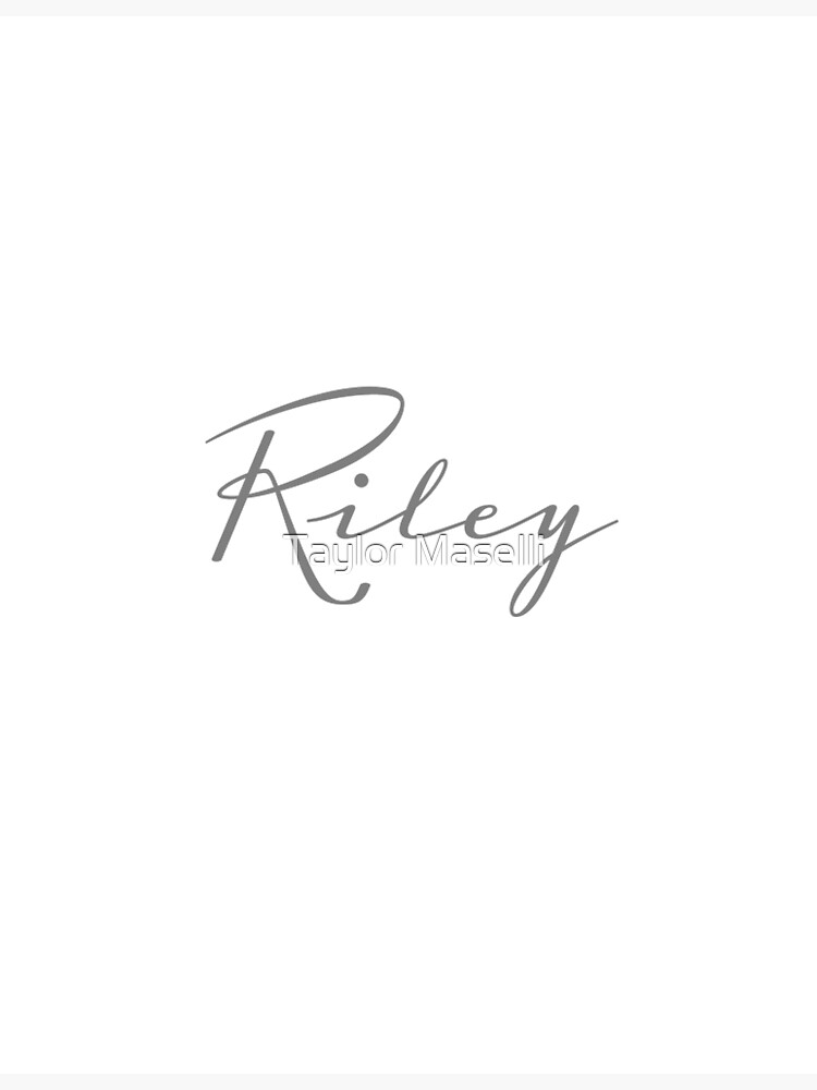"riley grey" Poster by Tselli13 | Redbubble