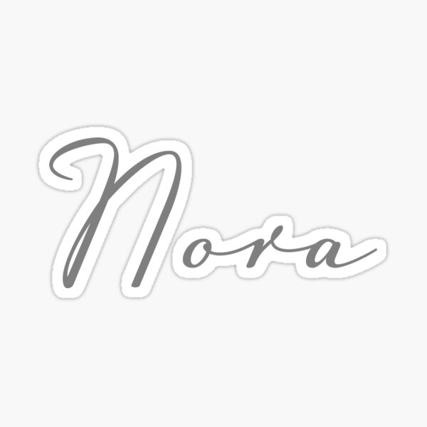"nora grey" Sticker for Sale by Tselli13 | Redbubble