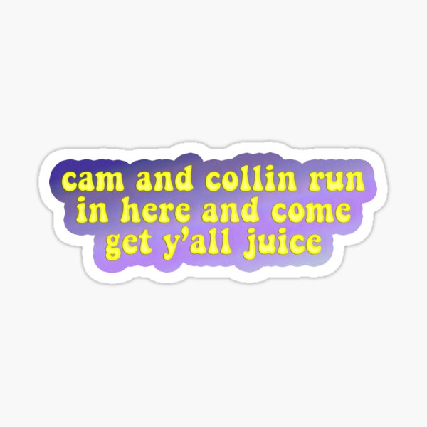 Come Get Yall Juice Stickers | Redbubble