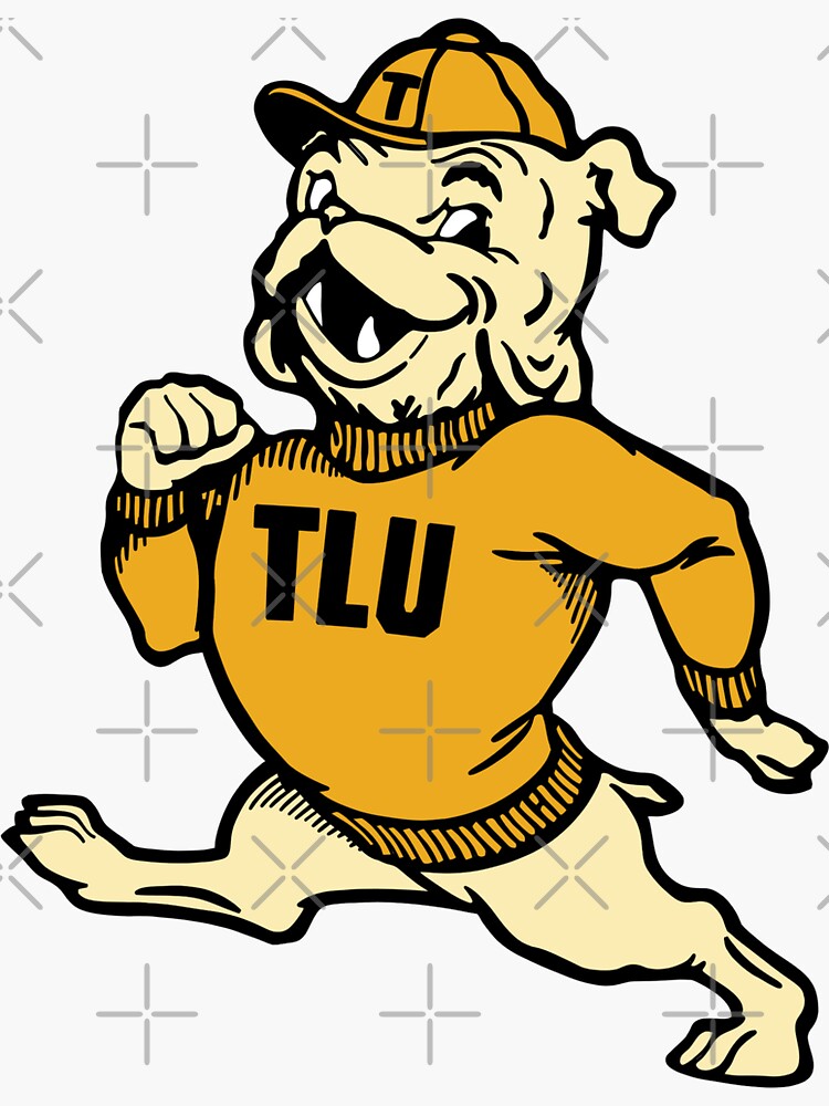"Texas Lutheran University Bulldog (retro)" Sticker for Sale by jaquemv ...