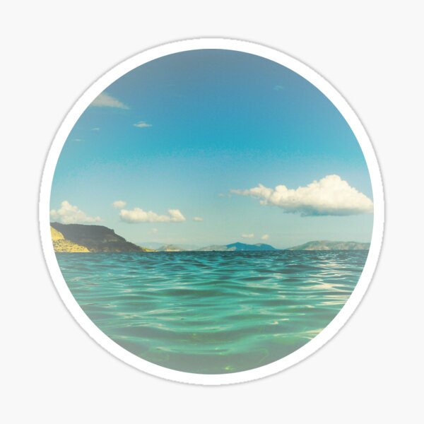 "horizon" Sticker by gasponce | Redbubble