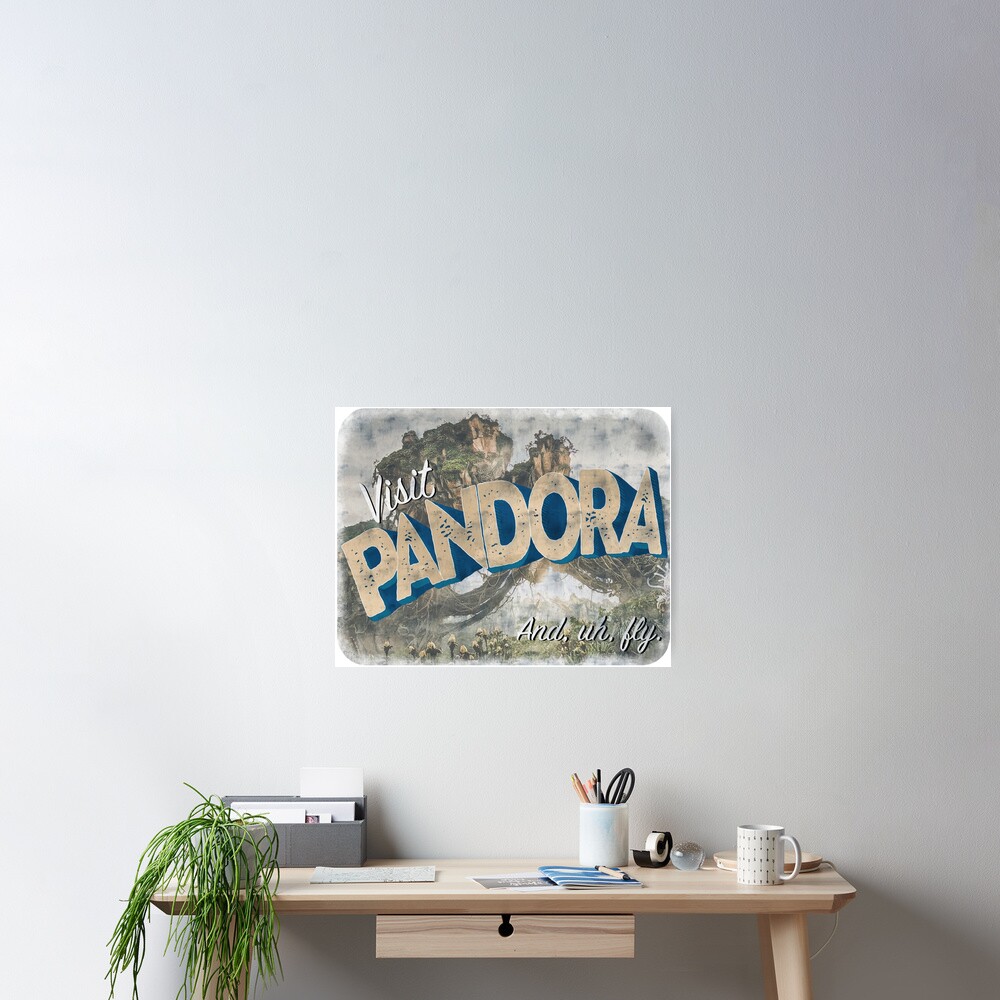 "Pandora Postcard" Poster for Sale by CreativeMisc | Redbubble