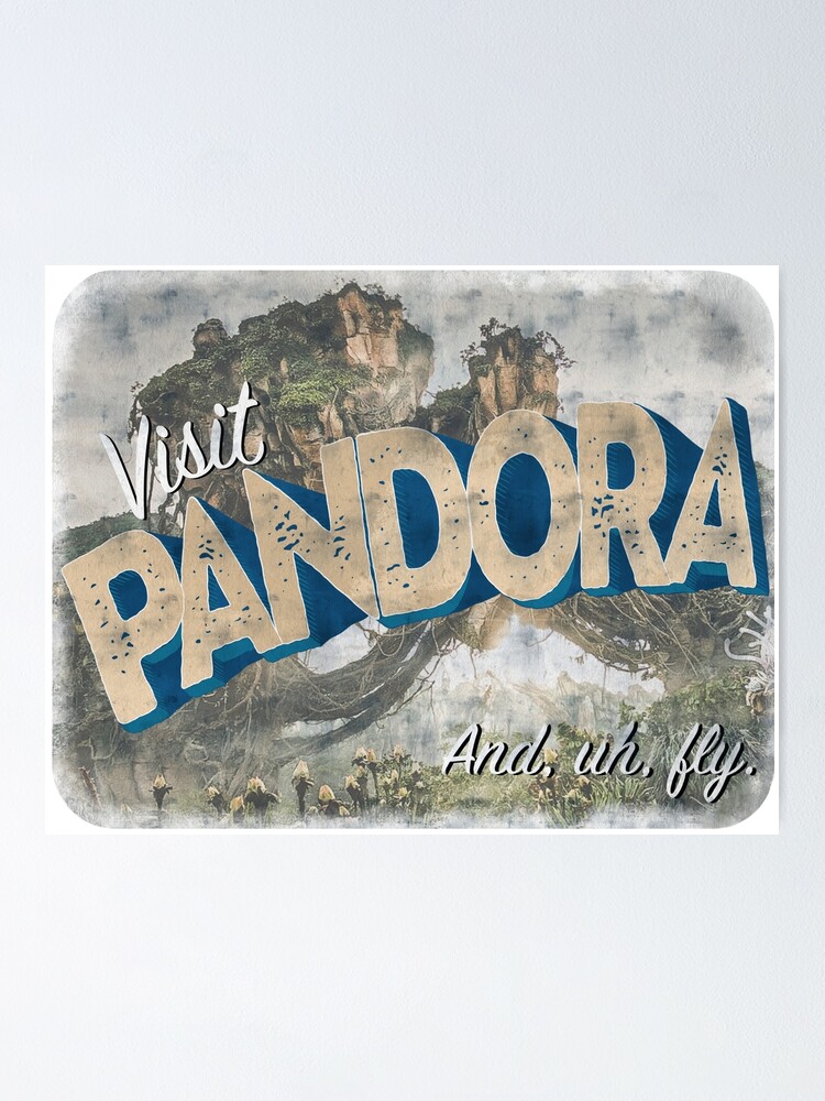 "Pandora Postcard" Poster for Sale by CreativeMisc | Redbubble
