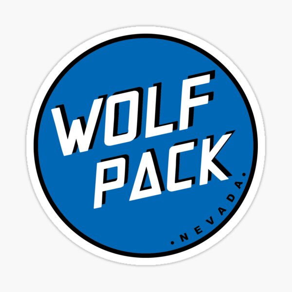 "WOLF PACK" Sticker by sabrinacesana | Redbubble