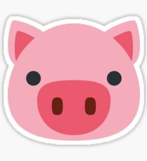 Schwein Emoji: Sticker | Redbubble