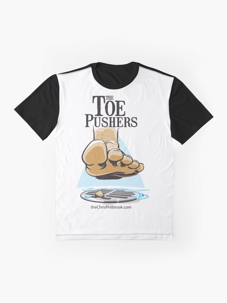 "Chris Philbrook Toe Pusher Logo" T-shirt for Sale by chrisphilbrook ...