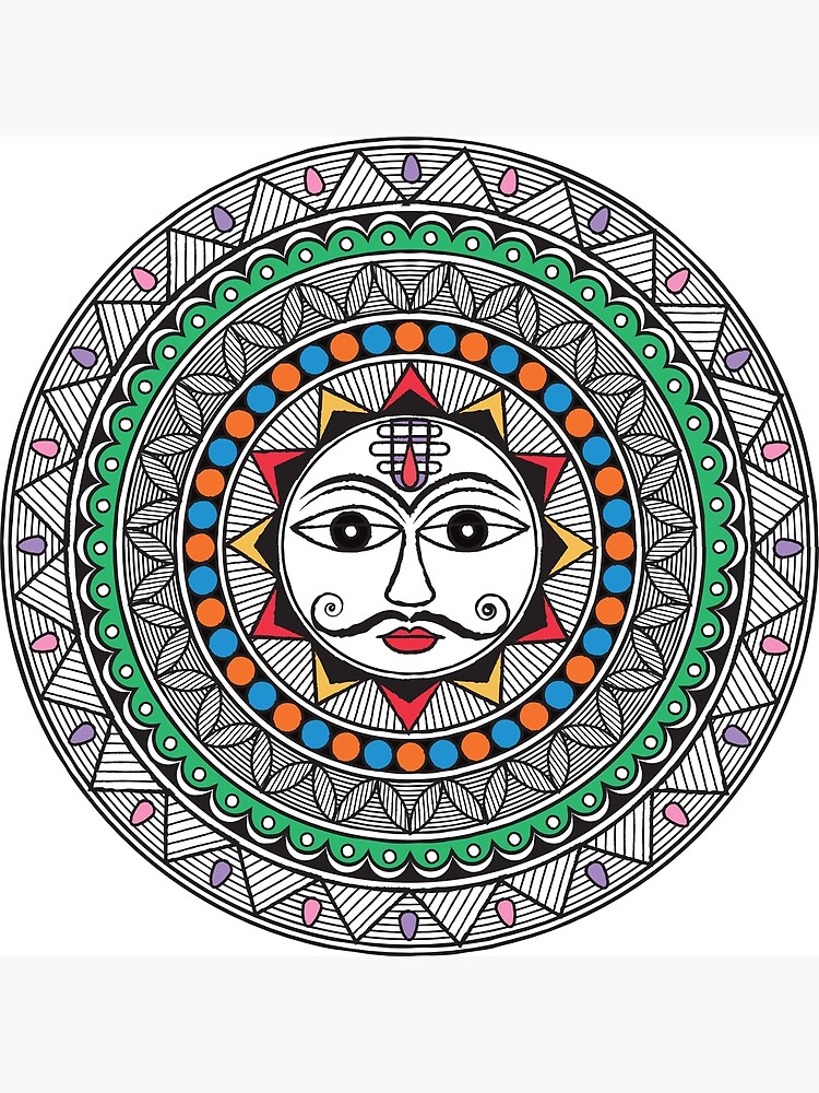 "Indian sun art" Poster by vaicitriya | Redbubble