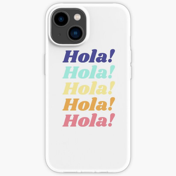 "Hola" iPhone Case for Sale by caruanam | Redbubble