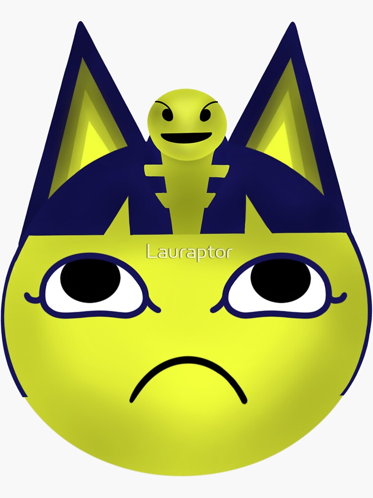 "Ankha" Sticker for Sale by Lauraptor | Redbubble