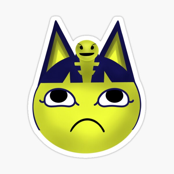 "Ankha" Sticker for Sale by Lauraptor | Redbubble
