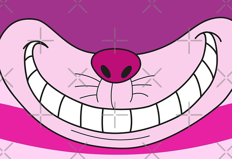 "Alice in Wonderland Chesire Cat Mask " by OneEyeShop | Redbubble