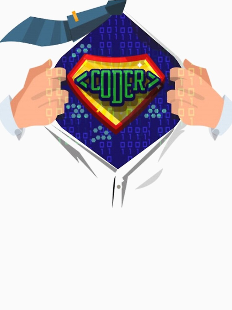 "Super Coder" T-shirt by Shreyansh-print | Redbubble