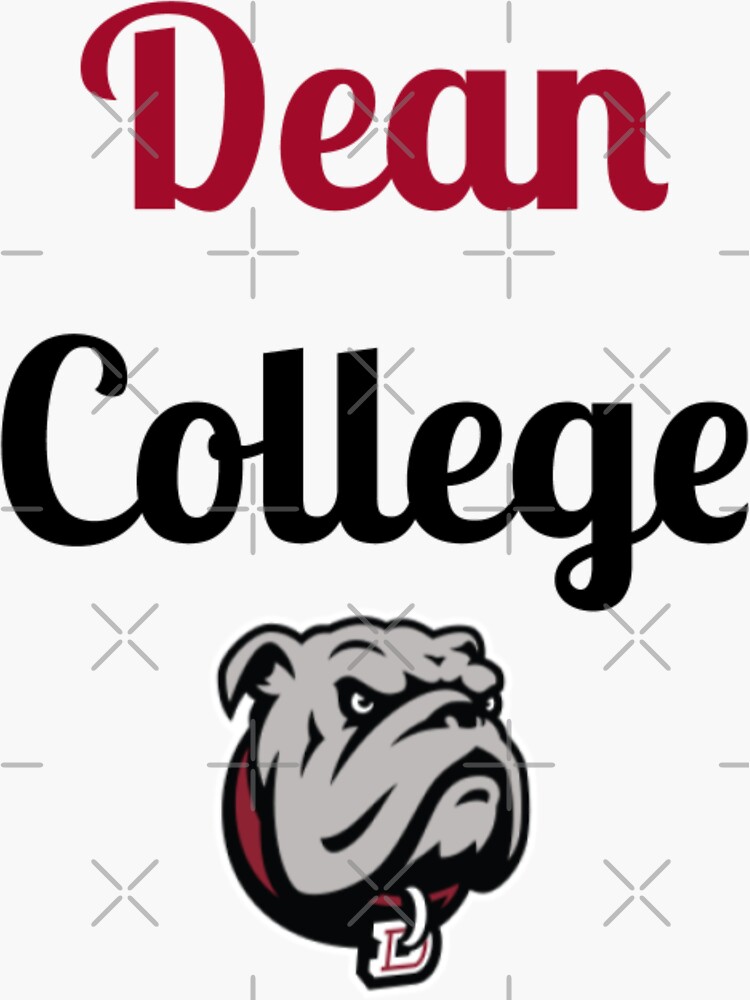 "Dean College with Logo" Sticker for Sale by Ka1830 | Redbubble