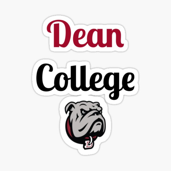 "Dean College with Logo" Sticker for Sale by Ka1830 | Redbubble