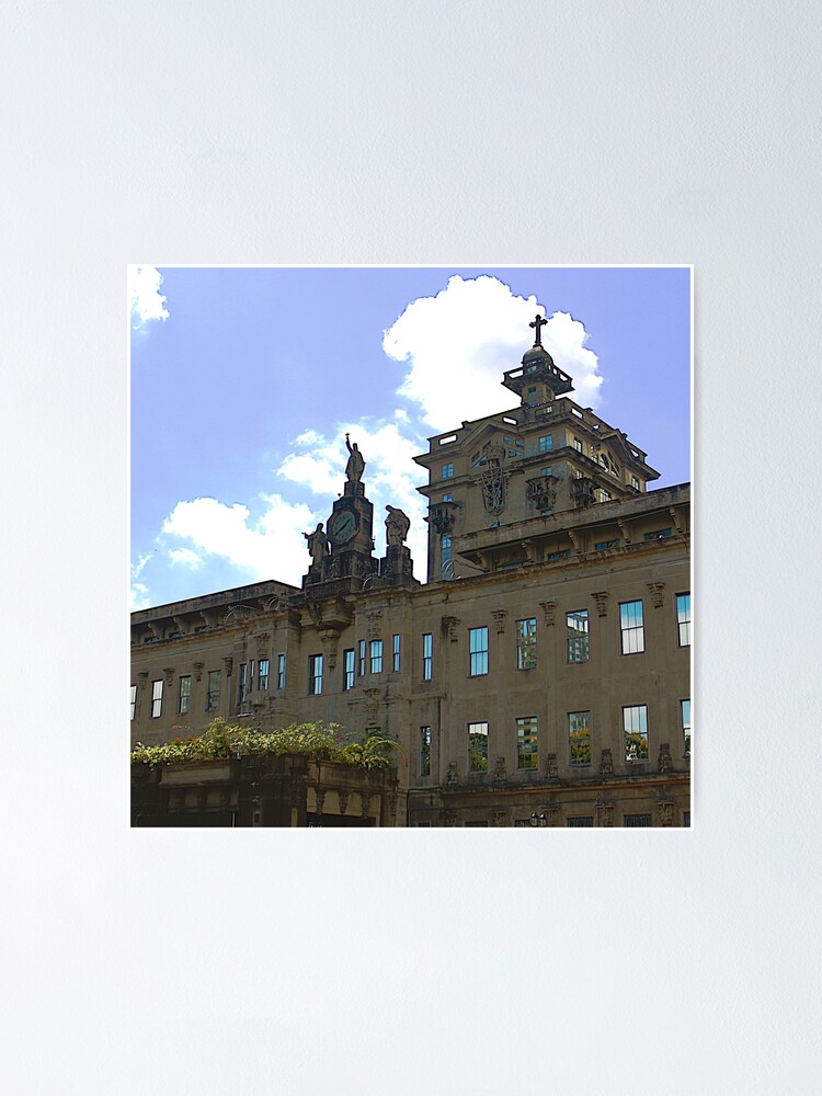 "University of Santo Tomas Main Building" Poster by Sparcicus | Redbubble