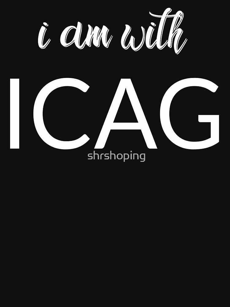 "I’m with Icag Fit Graphic icag chef of the kitchen food 2020 " T-shirt ...