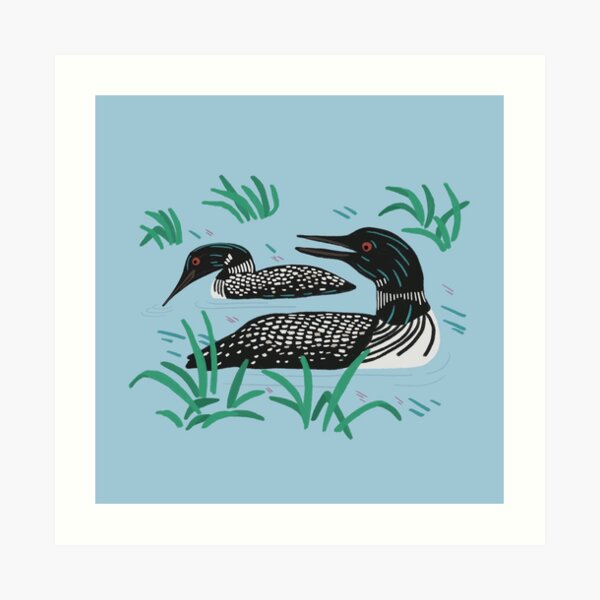 Minnesota Loons Art Prints | Redbubble