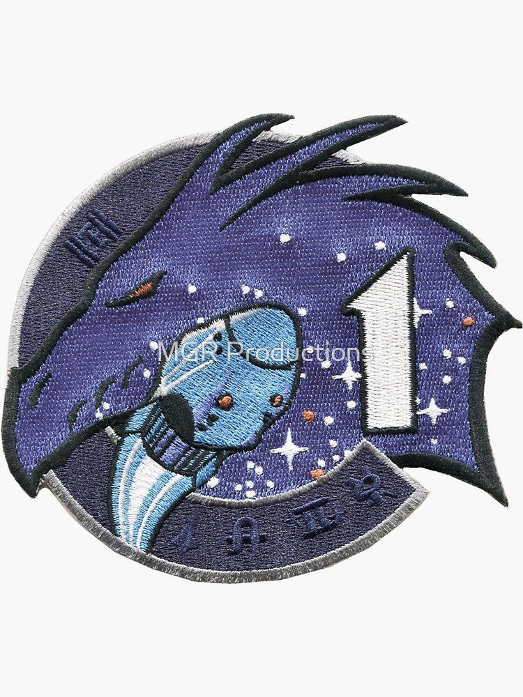 "SpaceX Crew 1 Patch" Sticker for Sale by Quatrosales | Redbubble