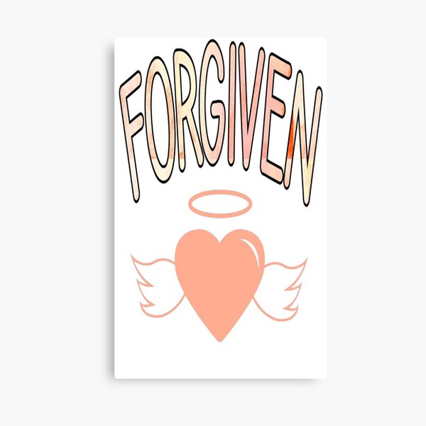 Forgiven Canvas Prints | Redbubble