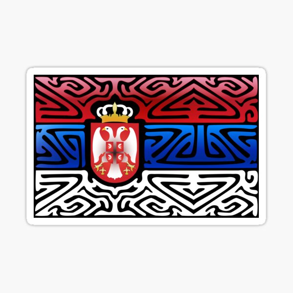"Crazy Flag # 105" Sticker by Vanwizle | Redbubble