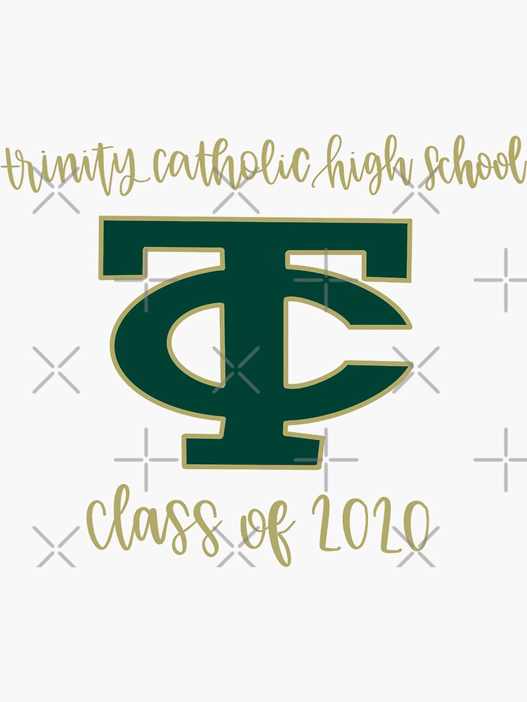 "Trinity catholic high school sticker" Sticker by adisensmith | Redbubble