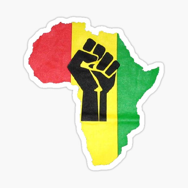 "African Pride and Unity " Sticker by Mikewill96 | Redbubble