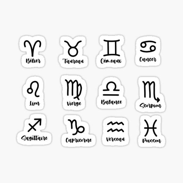 "Star sign pack" Sticker for Sale by BlorKox | Redbubble