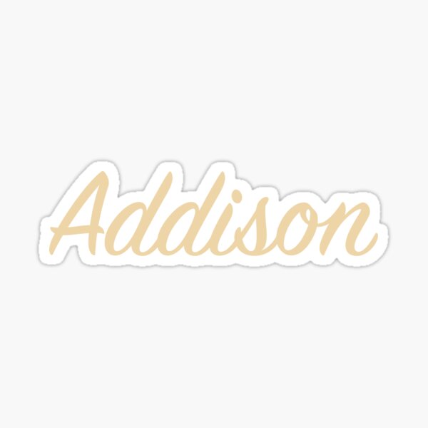 "addison neutral" Sticker for Sale by Tselli13 | Redbubble
