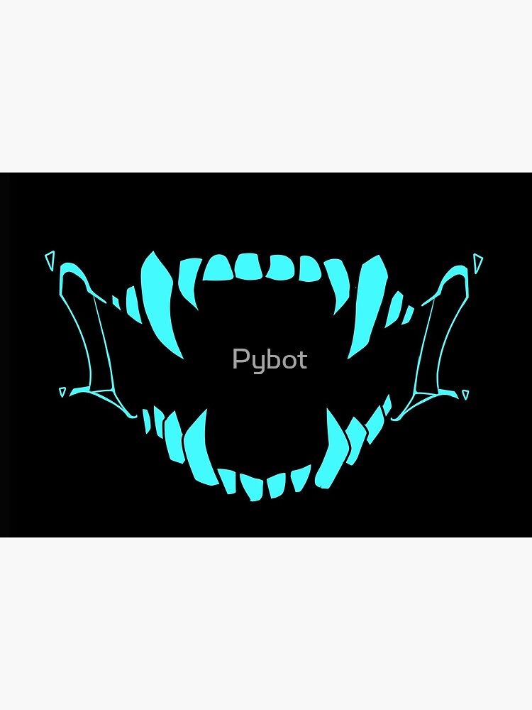 "Neon Teeth Face Mask" Mask for Sale by Pybot | Redbubble