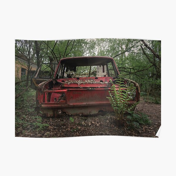 "LADA (Chernobyl)" Poster for Sale by Andrew-Hocking | Redbubble