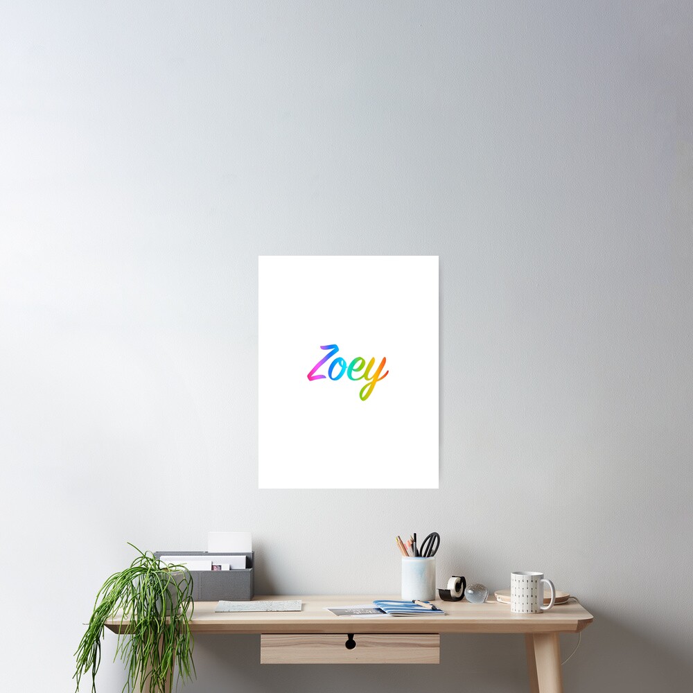 "zoey rainbow" Sticker for Sale by Tselli13 | Redbubble