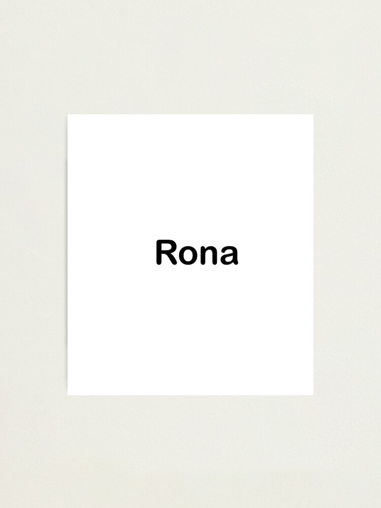 "Rona Virus, social distancing meme" Photographic Print for Sale by ...