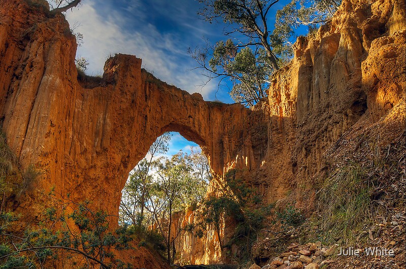 "Golden Gully Arch." by Julie White | Redbubble