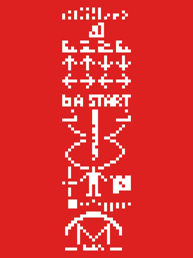 "Arecibo Code" T-shirt by OrangeRakoon | Redbubble | arecibo t-shirts ...
