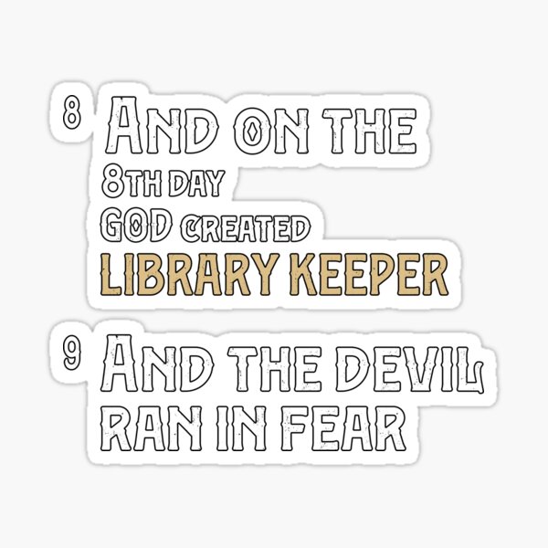 I Love My Library Stickers | Redbubble