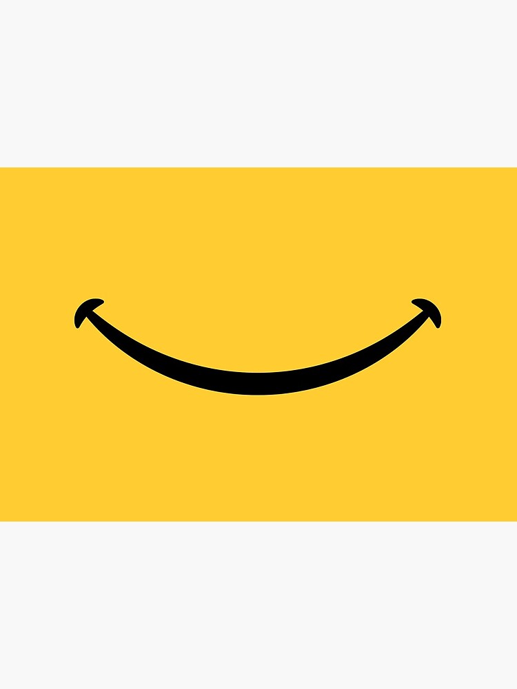 "Happy Smile - Keep Smiling - Yellow Smiley Face" Mask for Sale by ...