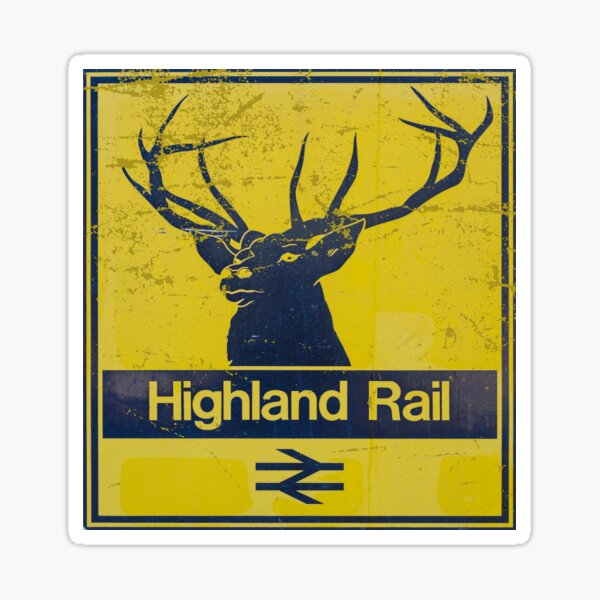 "Highland Rail logo" Sticker for Sale by gracephotos | Redbubble