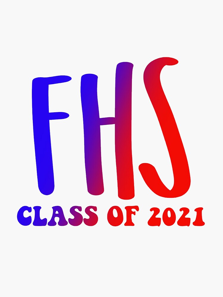 "LFHS 2021" Sticker for Sale by rileycourter | Redbubble
