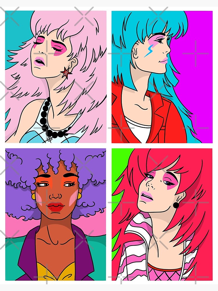 "Jem and the Holograms" Art Print for Sale by Jstar1982 | Redbubble