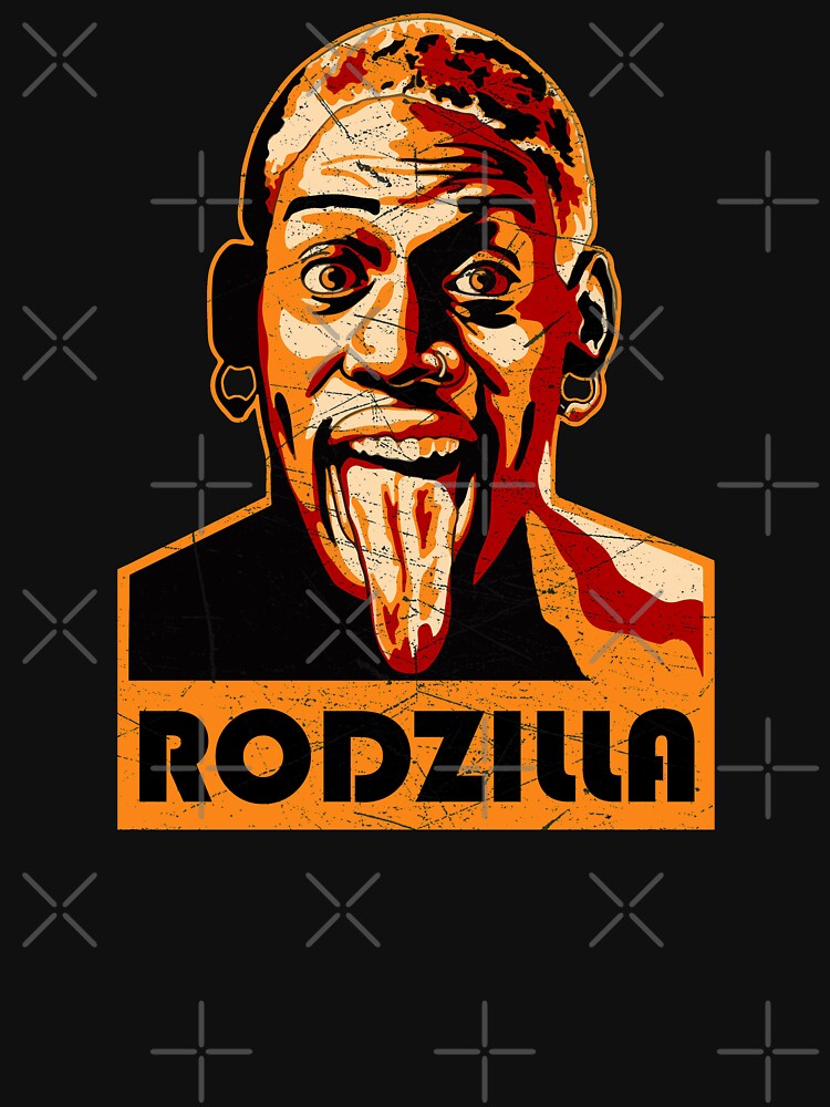 "Dennis Rodman - Rodzilla - Der Wurm" T-Shirt von FirasChakroun | Redbubble